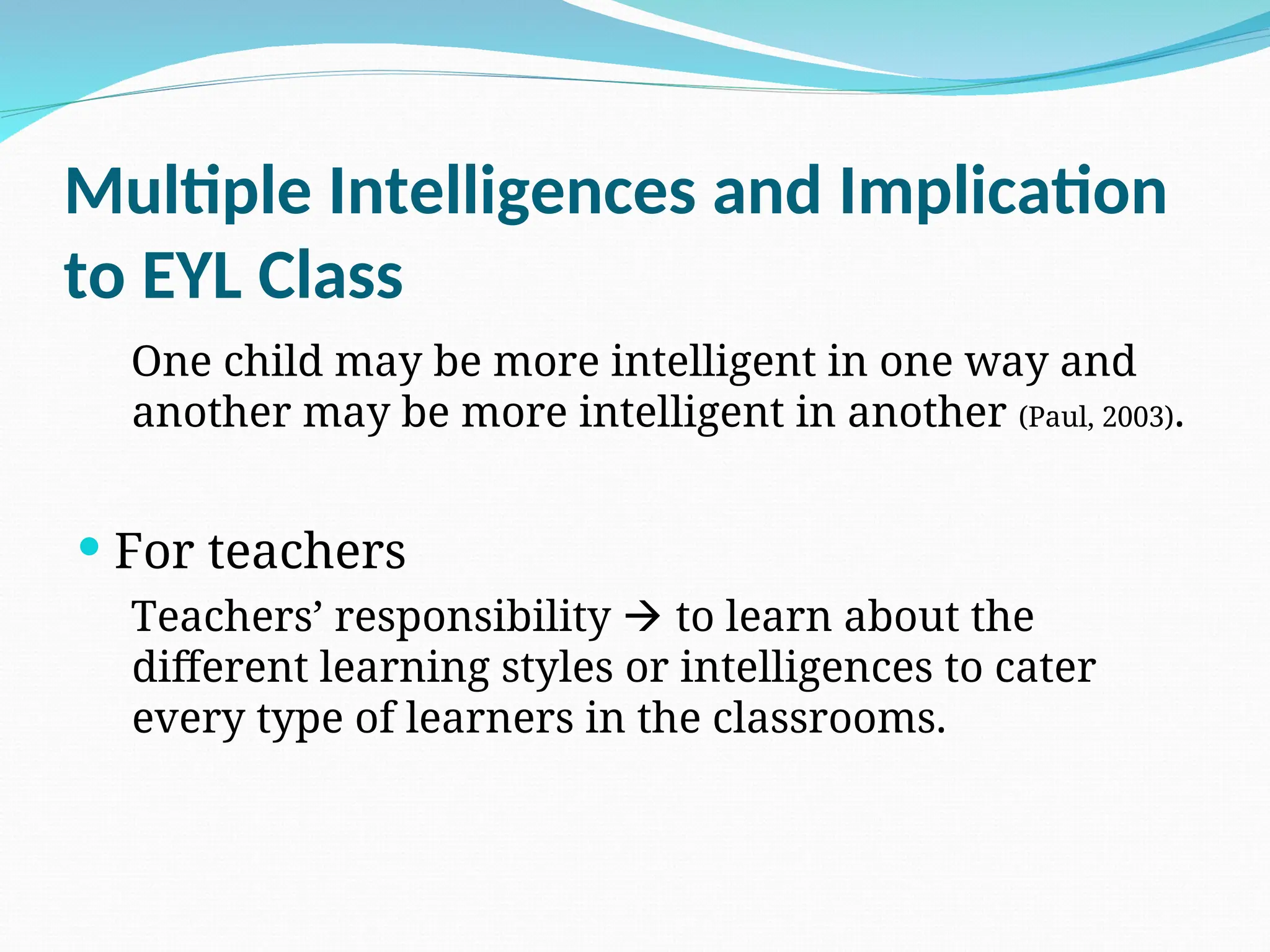 teaching english to young learners (TEYL) | PPT