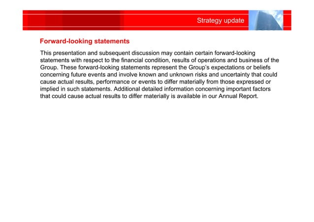 HSBC Strategy Update | PPT