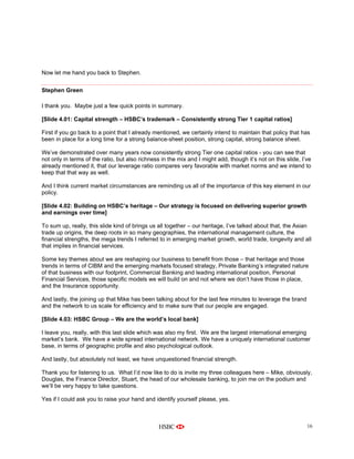 HSBC Strategy Update | PDF