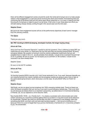 HSBC Strategy Update | PDF