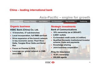 HSBC Our Vision - Asia Pacific | PDF