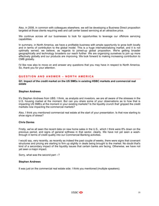 HSBC Commercial Banking - Transforming Opportunity | PDF