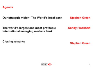HSBC Our Vision | PDF