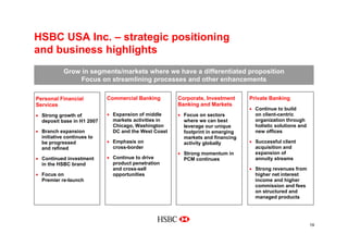HSBC in North America | PPT