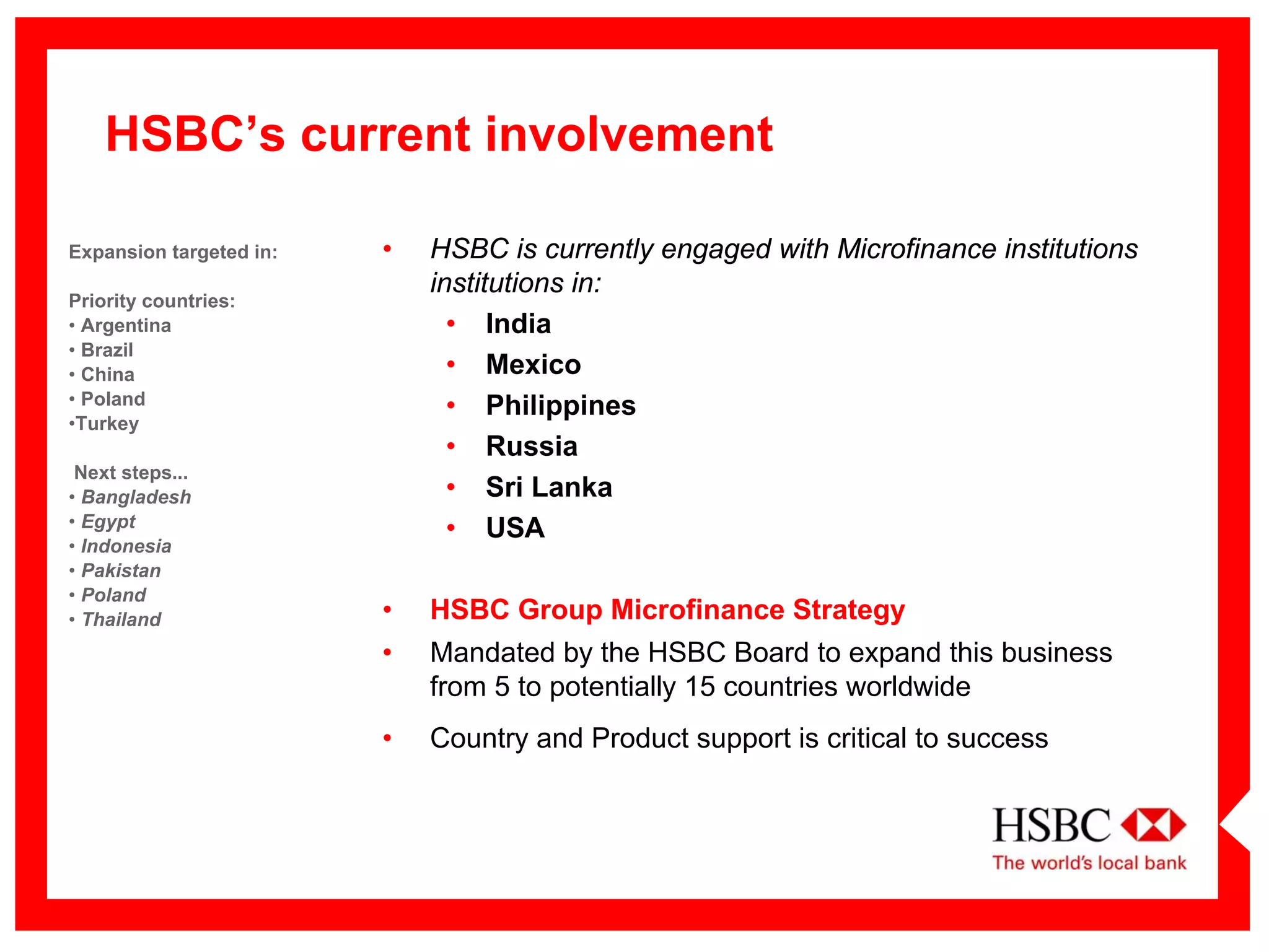 Sustainable development at HSBC | PDF | Environmental Services Industry ...