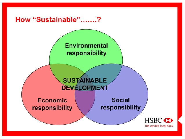 Sustainable development at HSBC | PDF | Environmental Services Industry ...