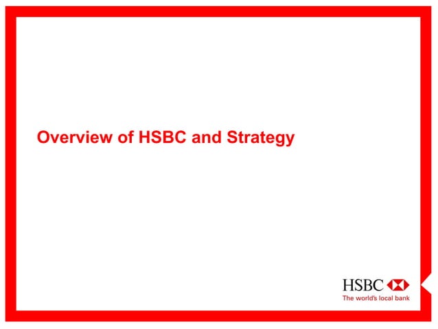 Sustainable development at HSBC | PPT