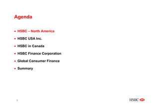HSBC in North America | PDF
