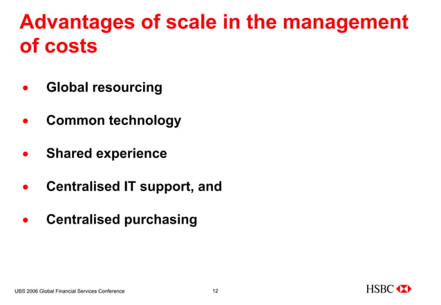 HSBC Turning Scale and Complexity into Competitive Advantage | PDF ...