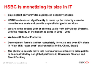 HSBC Turning Scale and Complexity into Competitive Advantage | PDF