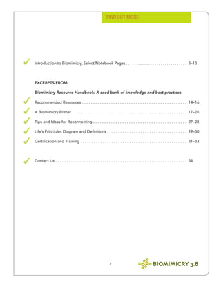 Biomimcry introductory course learn_more | PDF | Biological Sciences ...