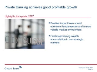 credit suisse Presentation slides | PDF