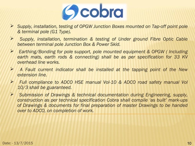 COBRA PRESENTATION | PPT
