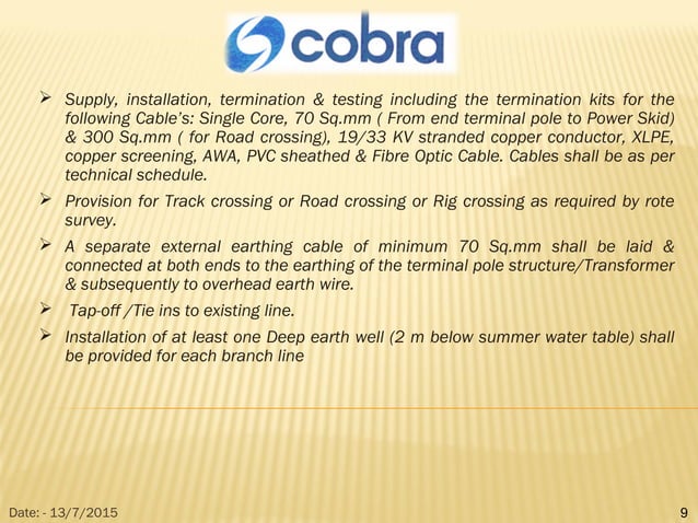 COBRA PRESENTATION | PPT