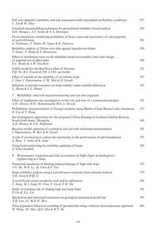 Geotechnical Safety and Risk IV Limin Zhang | PDF