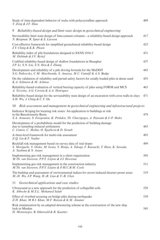 Geotechnical Safety and Risk IV Limin Zhang | PDF