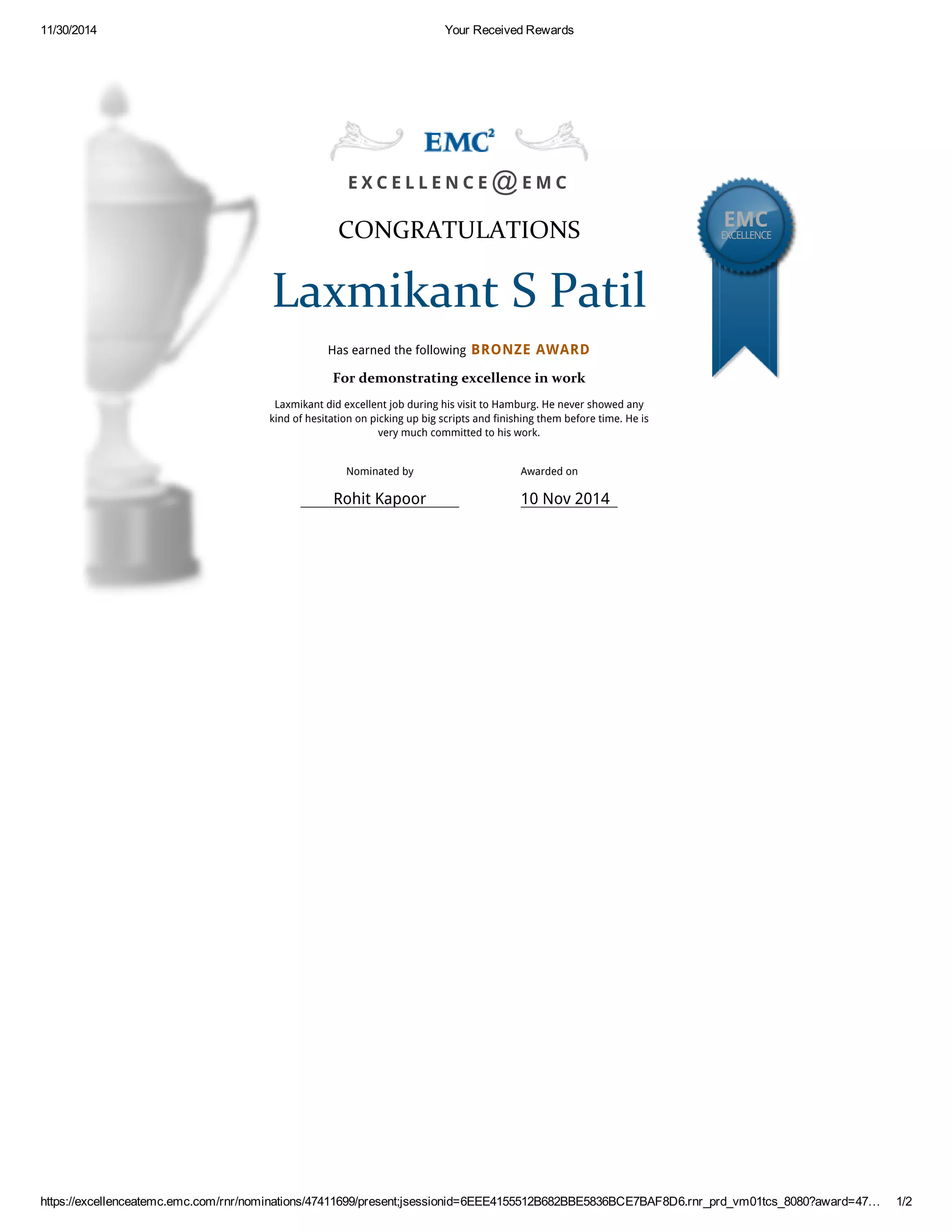 Bronze Award | PDF