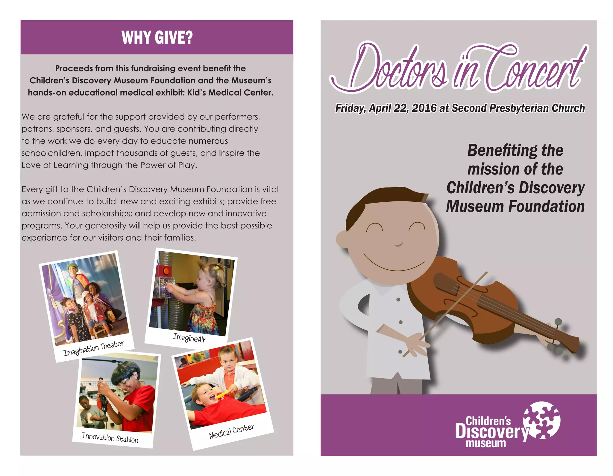 Doctors in Concert 2016 Program | PPT