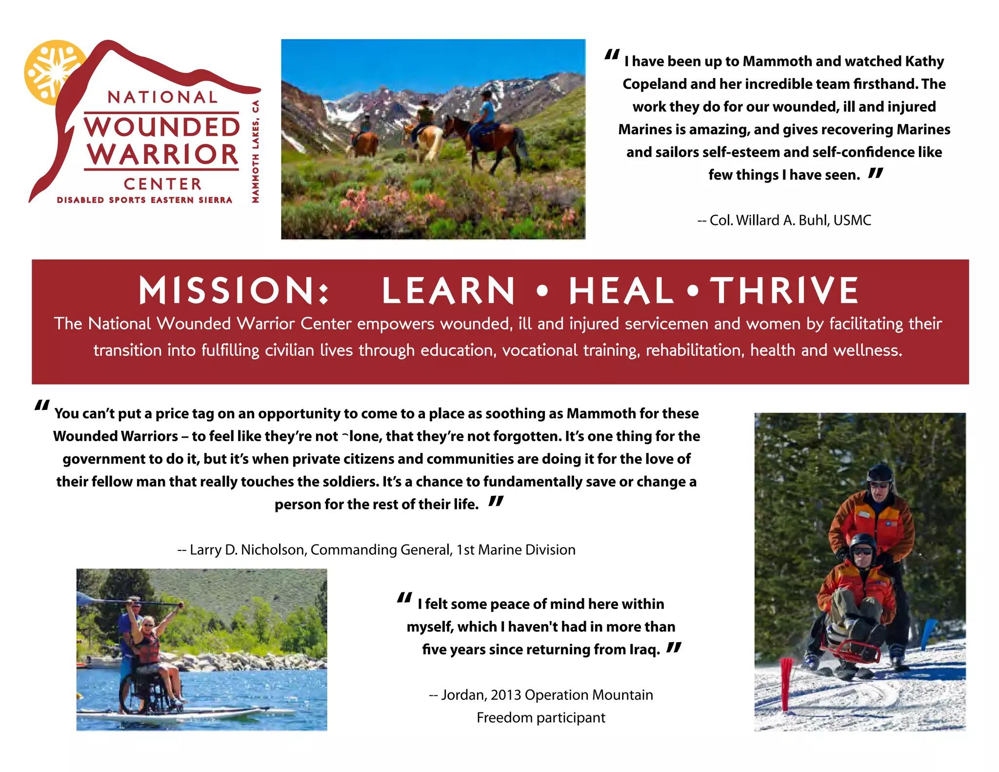 National Wounded Warrior Center e-packet_rev4 | PPT