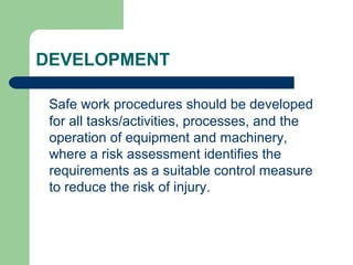 Safe work procedure1 | PPT