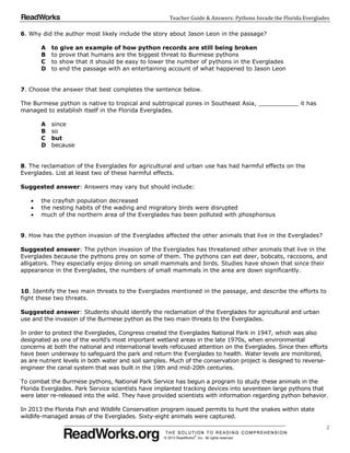 Pythons Invade the Florida Everglades | PDF