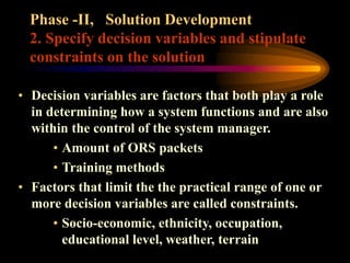 operation research and optimization academic | PPT | Healthcare ...