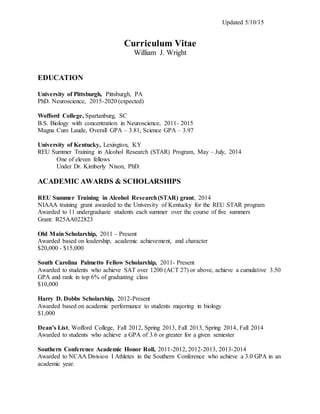 Curriculum Vitae | DOCX