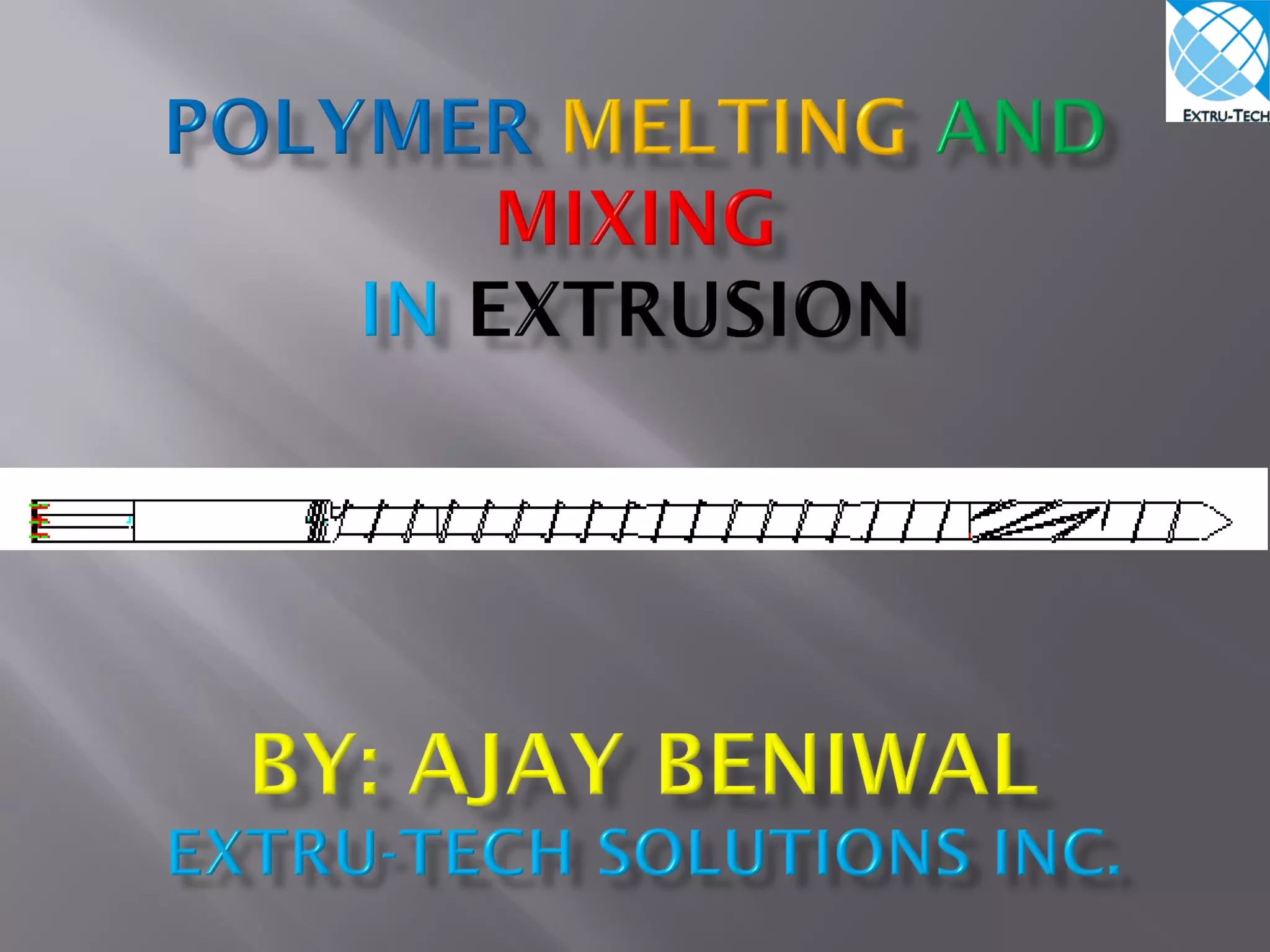 Polymer melting and Mixing | PDF
