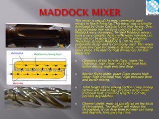 Polymer melting and Mixing | PDF