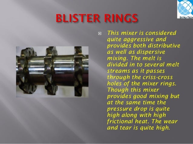 Polymer melting and Mixing