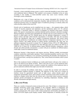 Environmental Monitoring and Controlling System for Mushroom Farm with ...