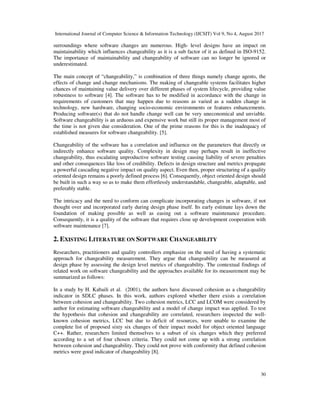 Changeability Evaluation Model for Object Oriented Software | PDF