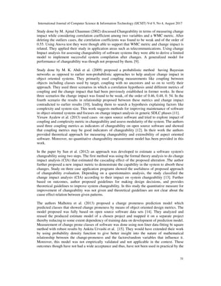 Changeability Evaluation Model for Object Oriented Software | PDF