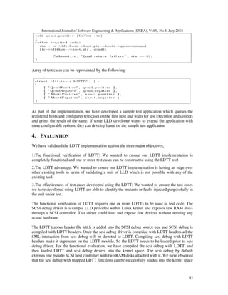 LDTT : A Low Level Driver Unit Testing Tool | PDF