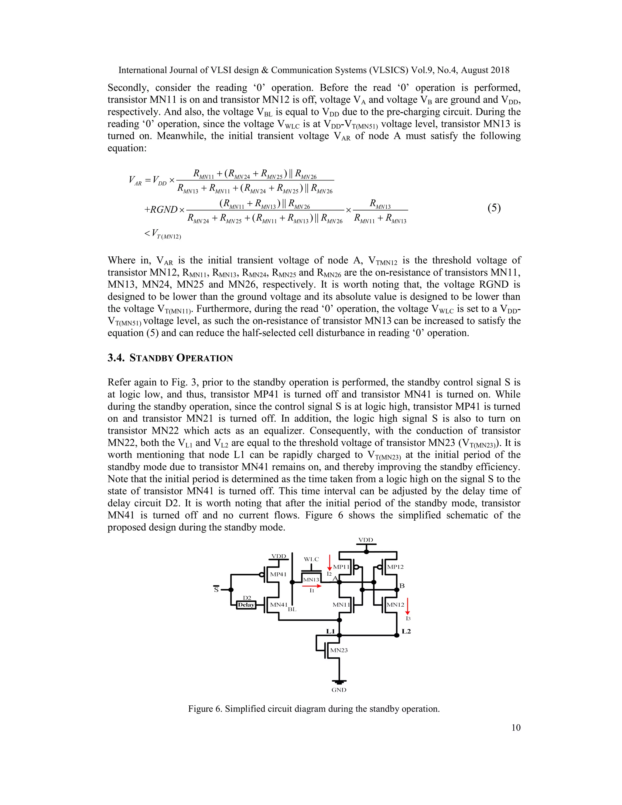 FIVE-TRANSISTOR SINGLE-PORT SRAM BIT CELL WITH HIGH SPEED AND LOW ...