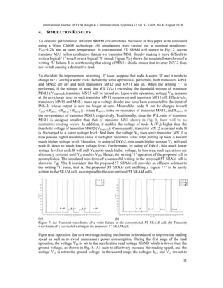 FIVE-TRANSISTOR SINGLE-PORT SRAM BIT CELL WITH HIGH SPEED AND LOW STANDBY CURRENT | PDF