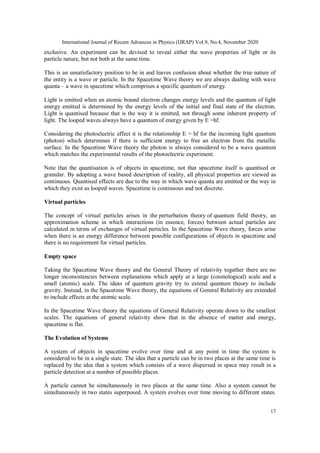 THE UNIFICATION OF PHYSICS | PDF