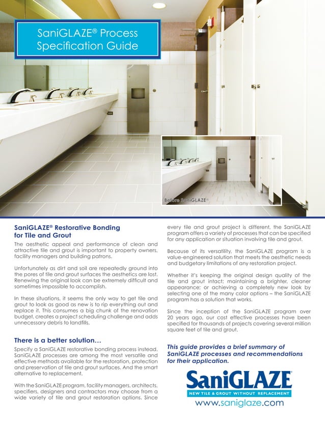 SaniGLAZE_8x11inserts - ALL | PDF
