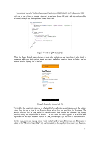 AN INTELLIGENT AND DATA-DRIVEN MOBILE VOLUNTEER EVENT MANAGEMENT PLATFORM USING MACHINE LEARNING ...