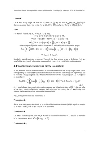 Fuzzy Rough Information Measures and their Applications | PDF