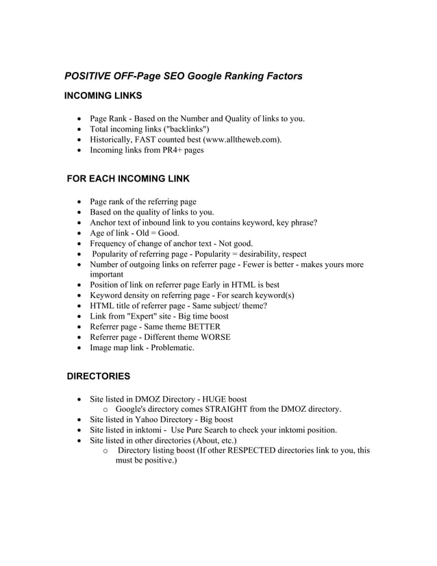 seoChecklist | PDF