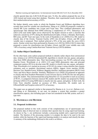 AUTOMATIC SPECTRAL CLASSIFICATION OF STARS USING MACHINE LEARNING: AN APPROACH BASED ON THE USE ...