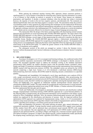 Sarcasm detection on social data: heuristic search and deep learning | PDF