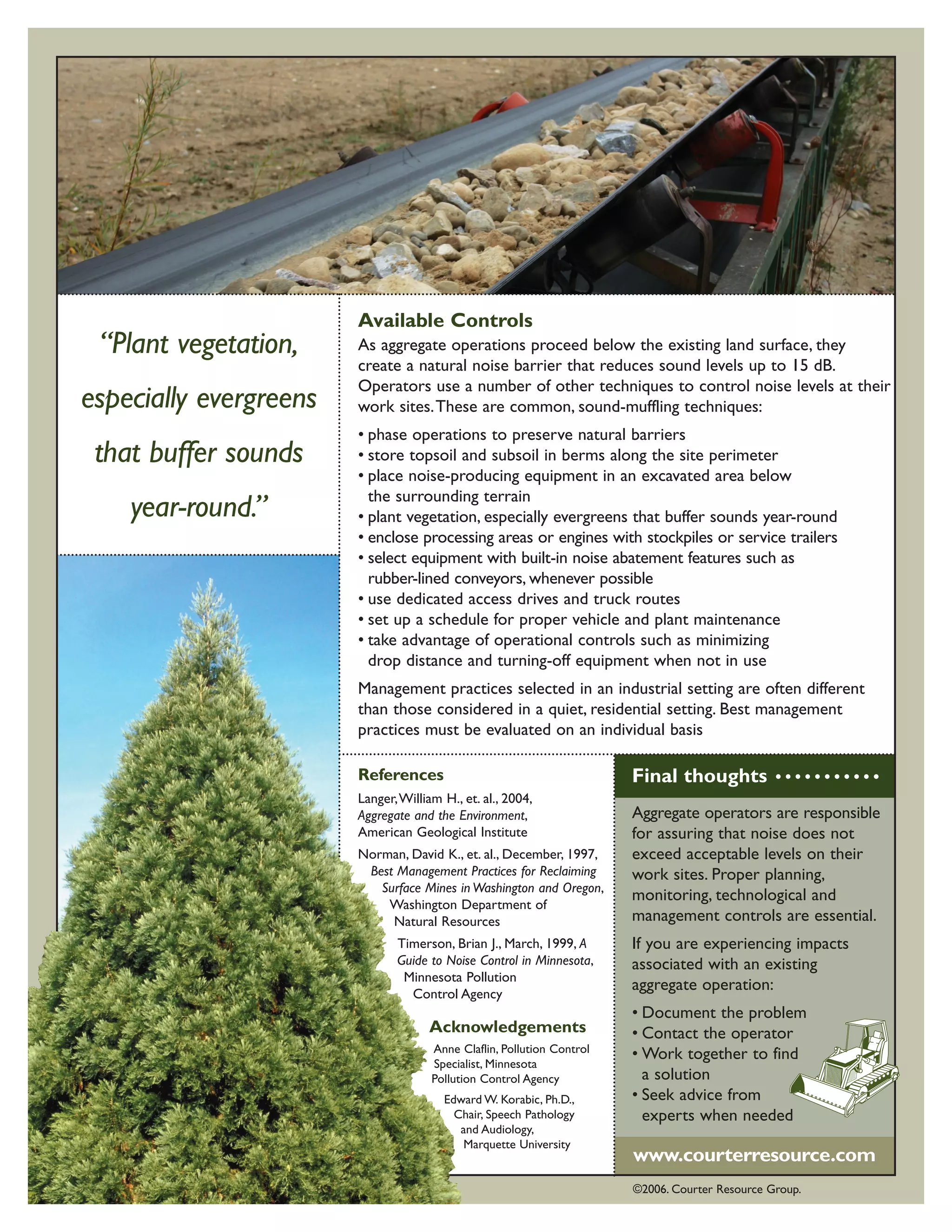 Noise Fact Sheet | PDF