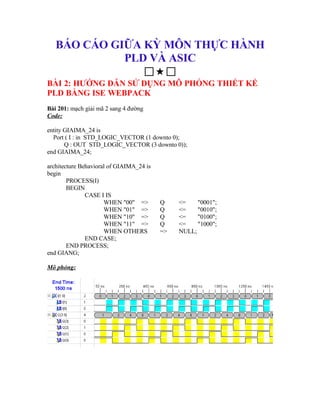 94257825 bao-cao-pld | PDF | Programming Languages | Computing