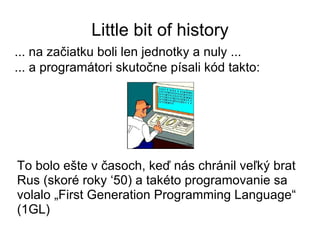 Programovacie jazyky | PPT