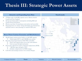 TCC Stock Pitch | PPT