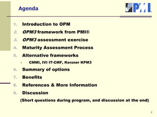 PMINEO_2012_03_OPM3_Organizational_PM_Maturity | PPT