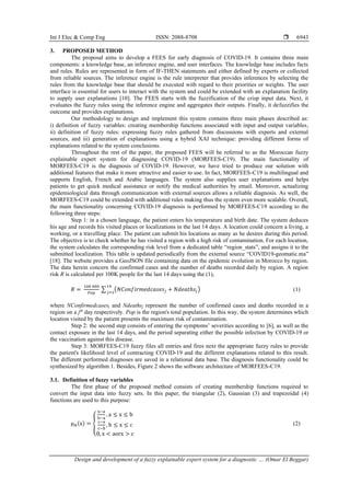 Design and development of a fuzzy explainable expert system for a diagnostic robot of COVID-19 ...