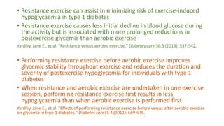 Roles of diabetes exercise | PPT